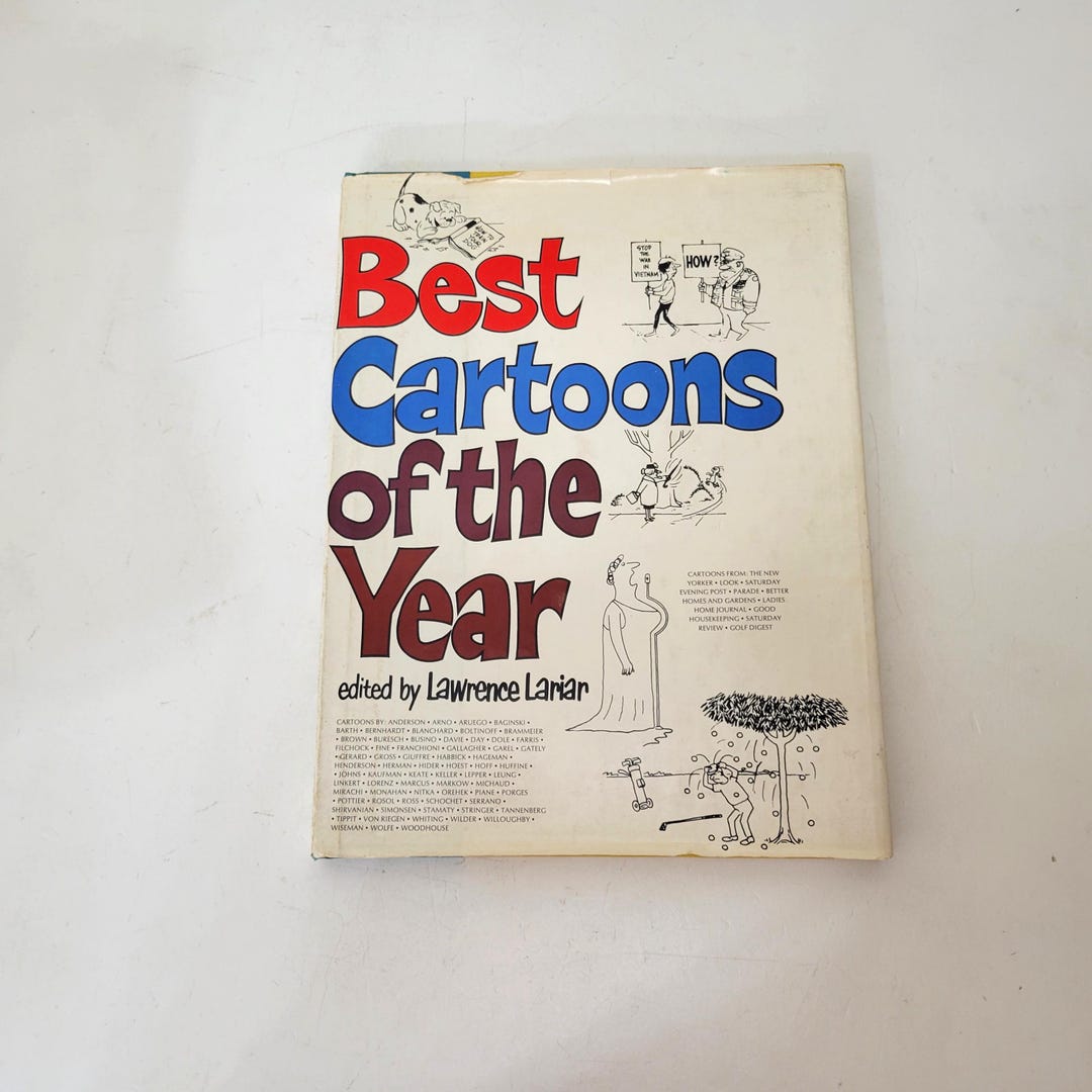 Best Cartoons of the Year, 1968, Edited by Lawrence Lariar - Etsy