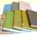 Light Blue and Green Books Instant Library Vintage Book - Etsy
