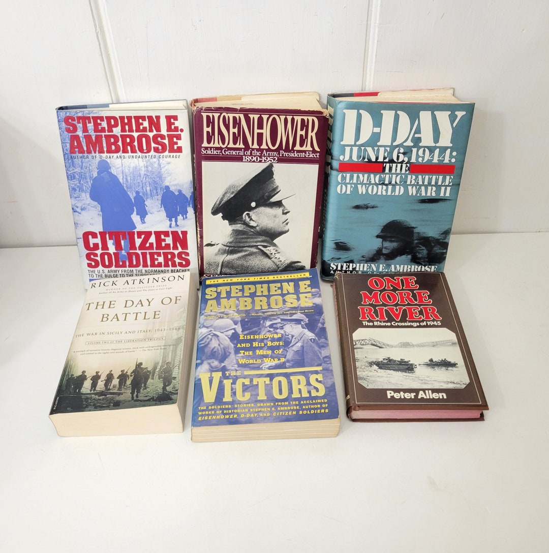 World War II Book Collection Six Books - Etsy