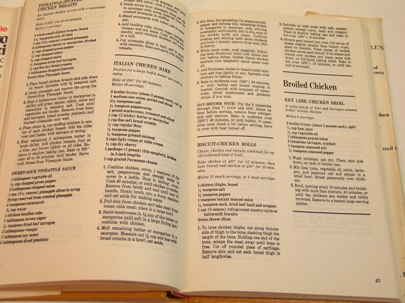 Family Circle Favorite Recipes Vintage Cookbook - Etsy