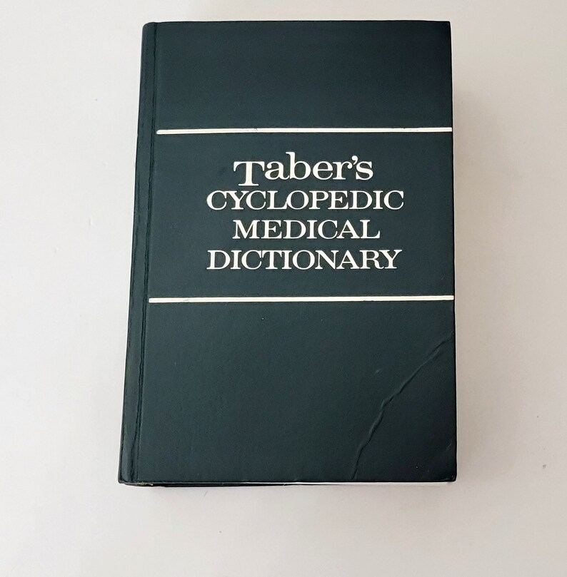 Taber's Cyclopedic Medical Dictionary - Etsy