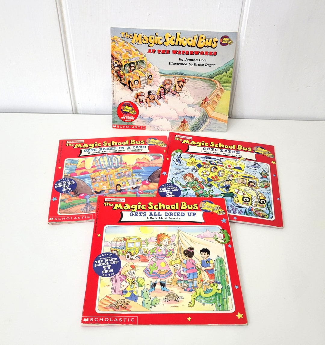 The Magic Scool Bus Scholastic Books - Etsy