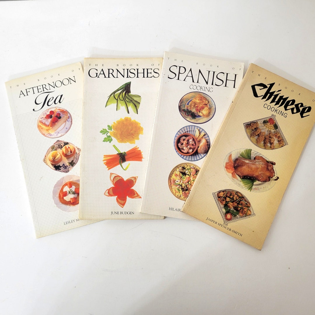 HP Books, the Book of Afternoon Tea, Garnishes, Chinese, Spanish ...
