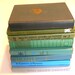 Light Blue and Green Books Instant Library Vintage Book - Etsy