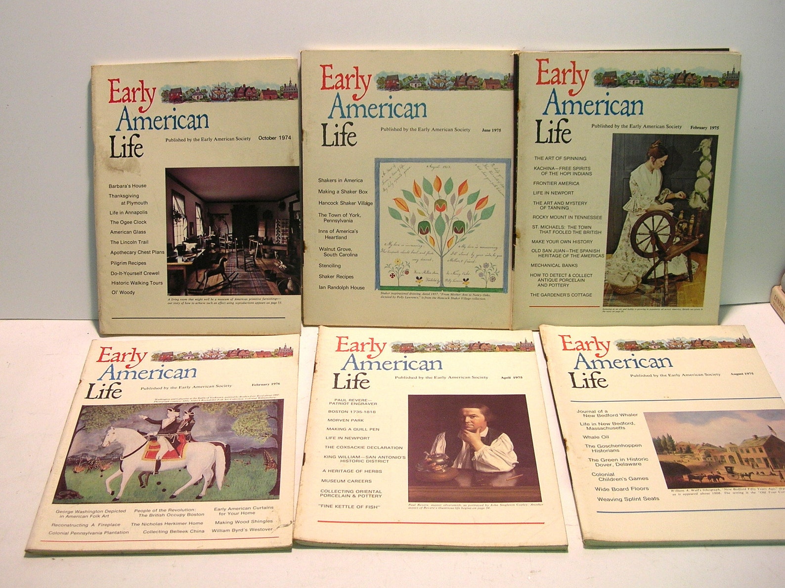 Early American Life Magazine Twelve Issues 1971 1976 | Etsy