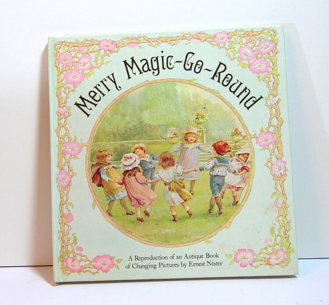 Merry Magic-go-round, Reproduction Childrens Book by Ernest Nister - Etsy