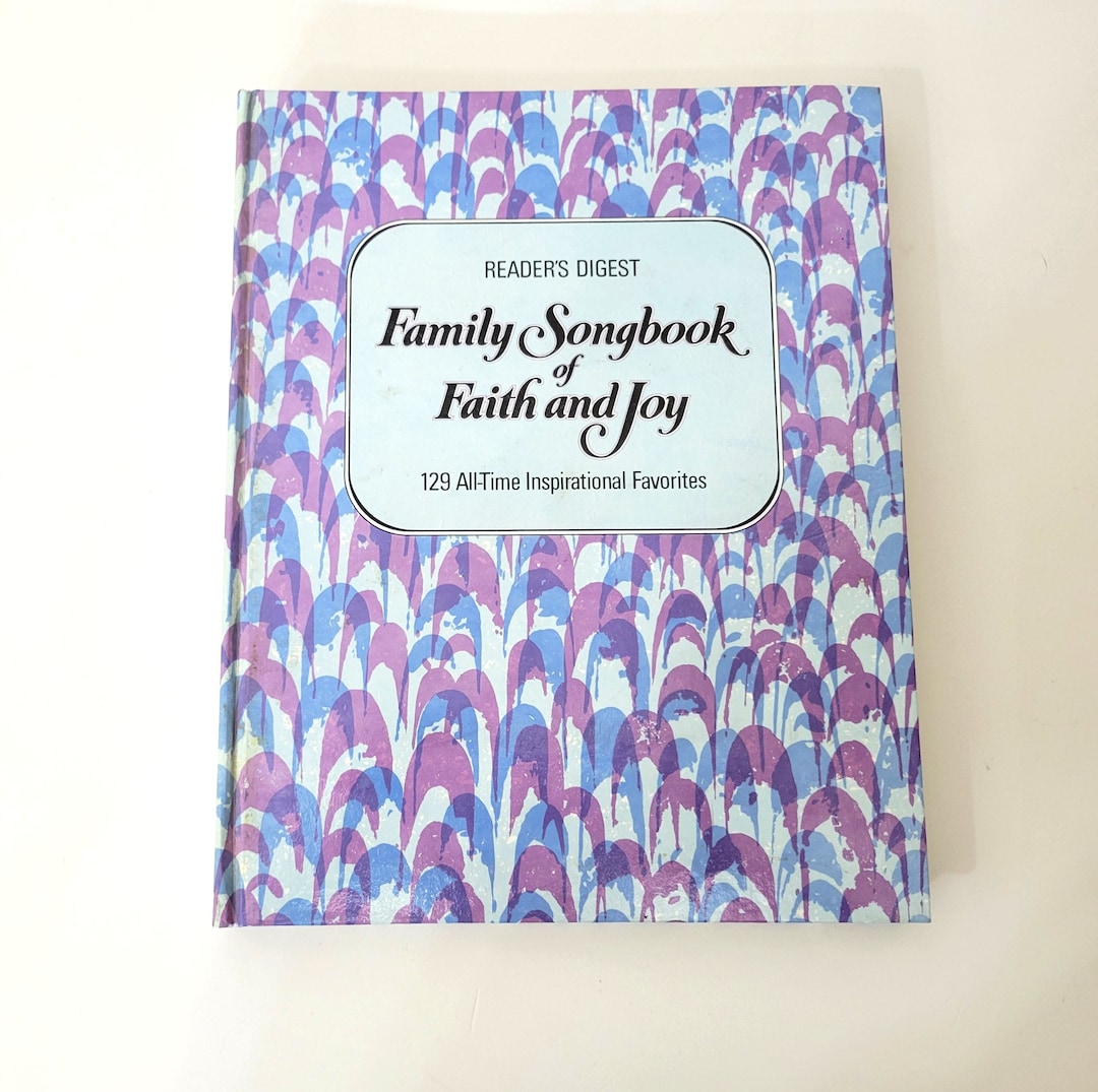 Family Songbook of Faith & Joy Reader's Digest, 1975 - Etsy