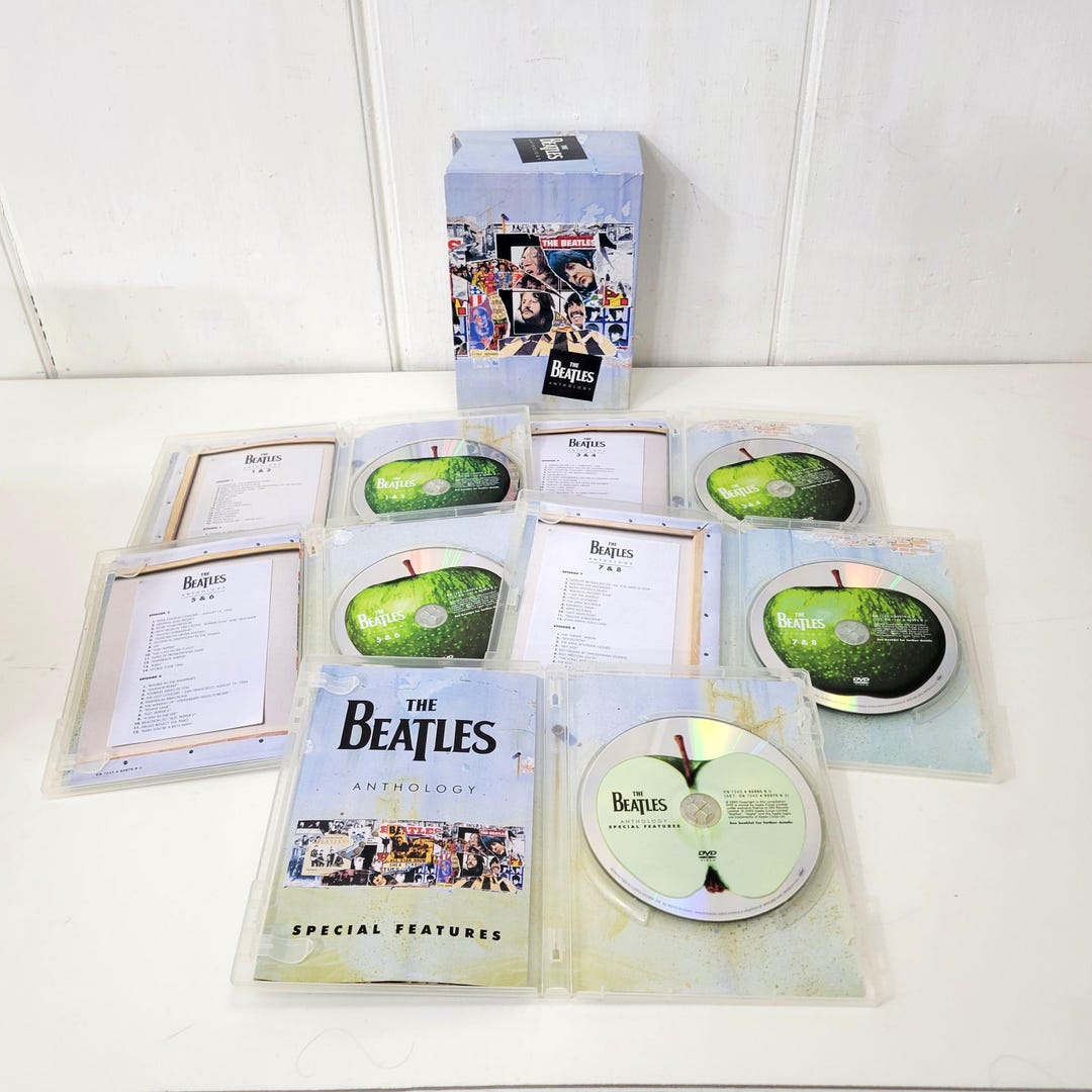 The Beatles Anthology Five DVD Boxed Set - Etsy