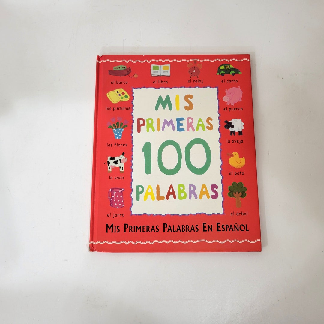 Mis Primeras 100 Palabras En Espanol, My First 100 Words in Spanish - Etsy
