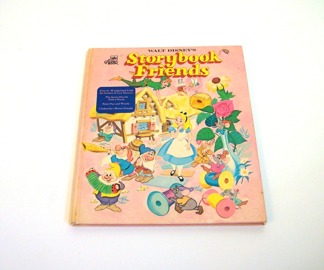 Walt Disney's Storybook Friends, Golden Book - Etsy