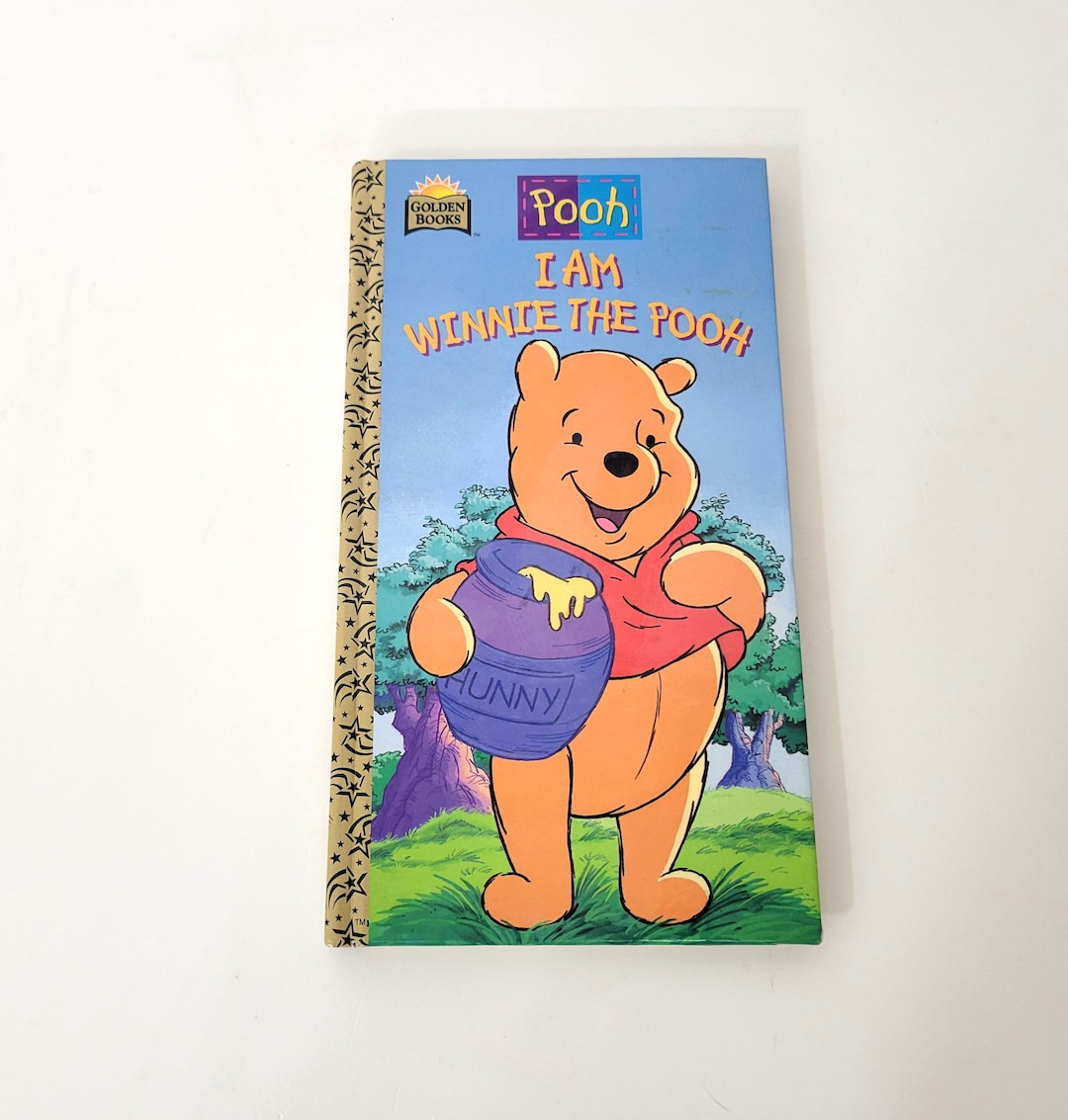 I Am Winnie the Pooh Golden Books Board Book - Etsy