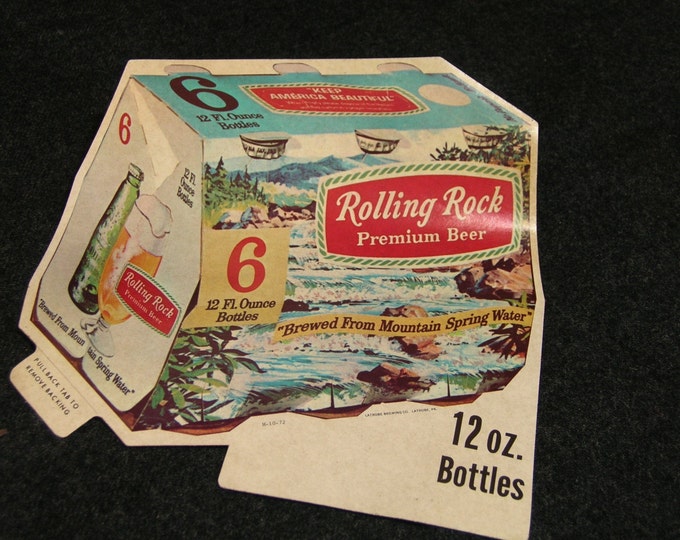 Vintage Rolling Rock Beer Labels - Etsy