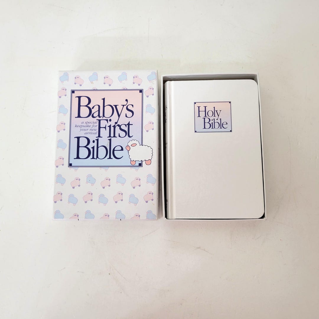 Baby's First Bible, Holy Bible, Boxed, King James Version - Etsy