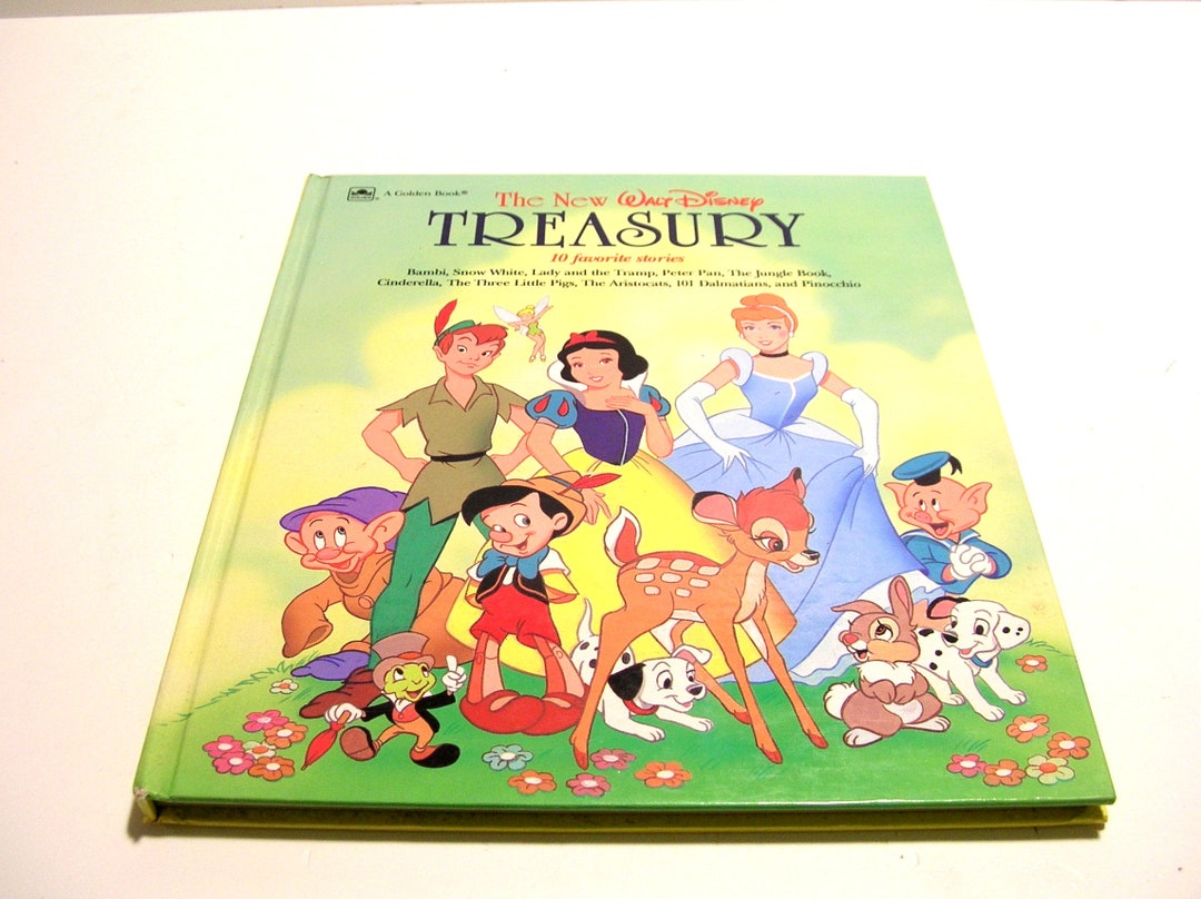 The New Walt Disney Treasury Golden Book - Etsy
