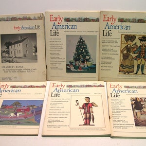 Early American Life Magazine Twelve Issues 1971 1976 | Etsy