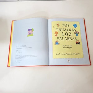 Mis Primeras 100 Palabras En Espanol, My First 100 Words in Spanish - Etsy