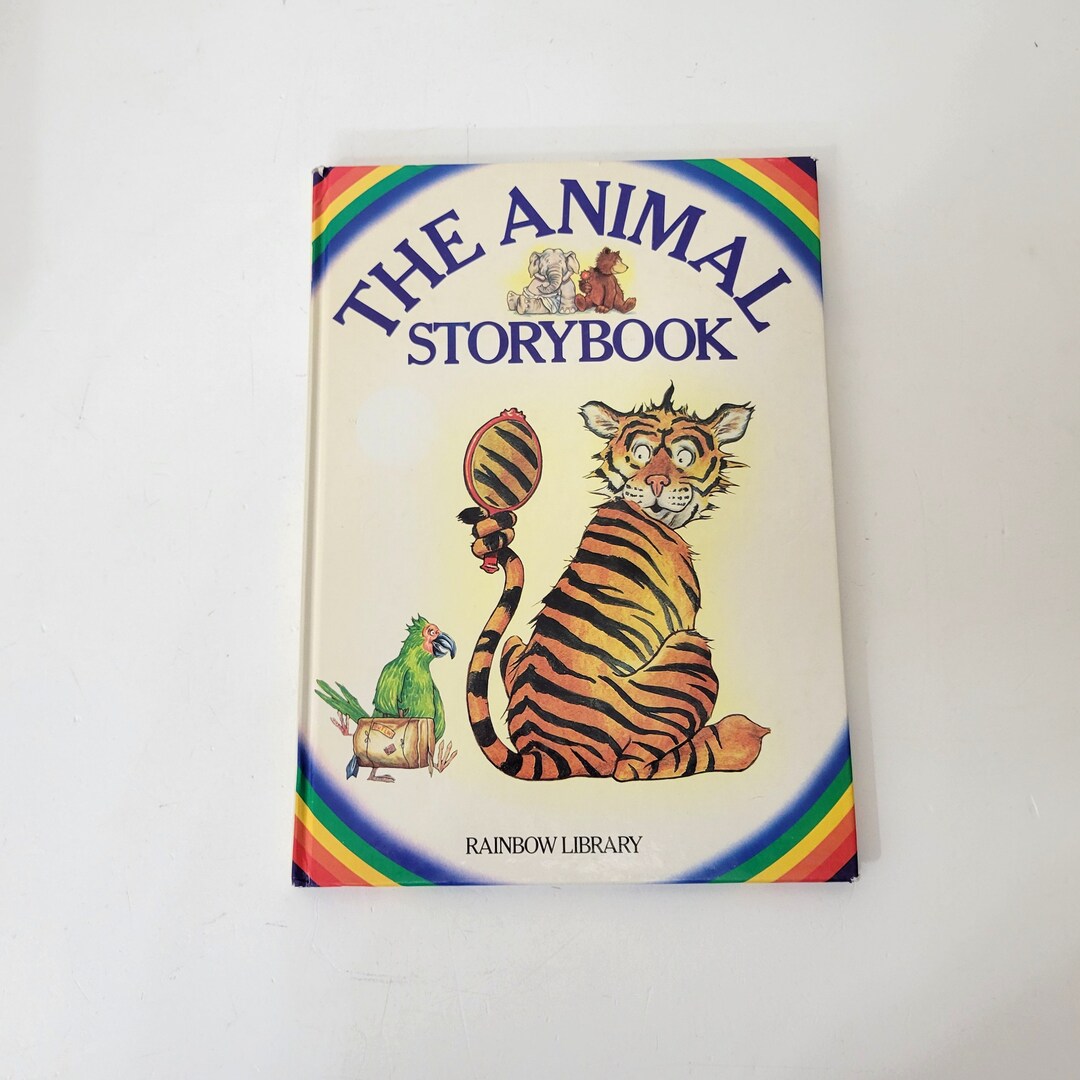 The Animal Storybook, Rainbow Library - Etsy
