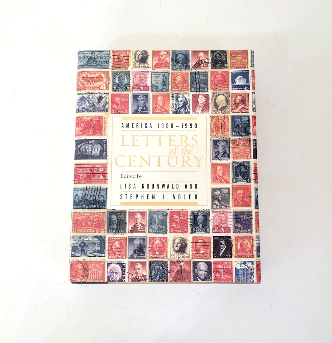 Letters of the Century, America 1900-1999 Edited by Lisa Grunwald - Etsy