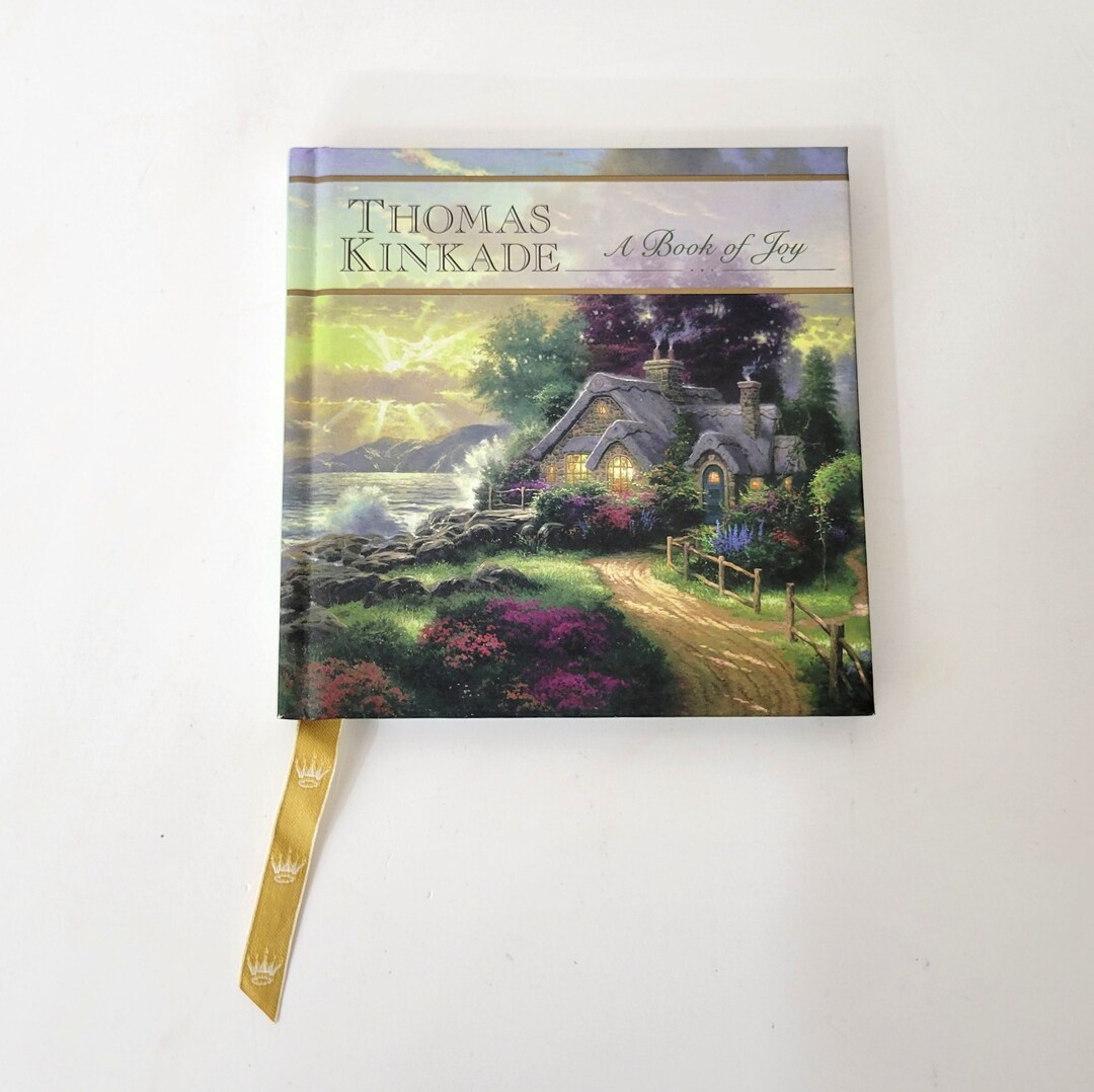 Thomas Kinkade, A Book of Joy Hallmark Gift Book - Etsy