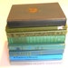 Light Blue and Green Books Instant Library Vintage Book - Etsy