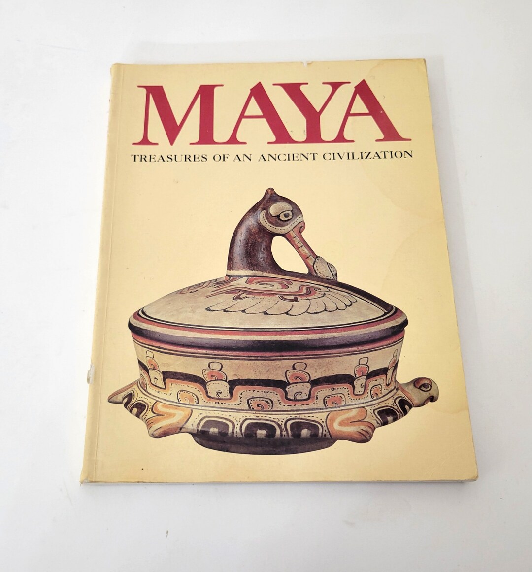 Maya, Treasures of an Ancient Civilization, Exhibition Book - Etsy