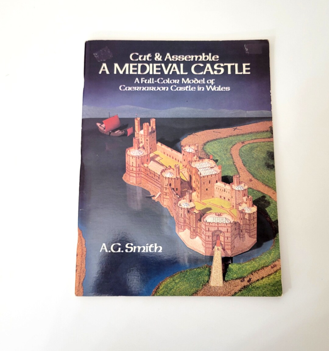 Cut and Assemble A Medieval Castle by A. G. Smith - Etsy