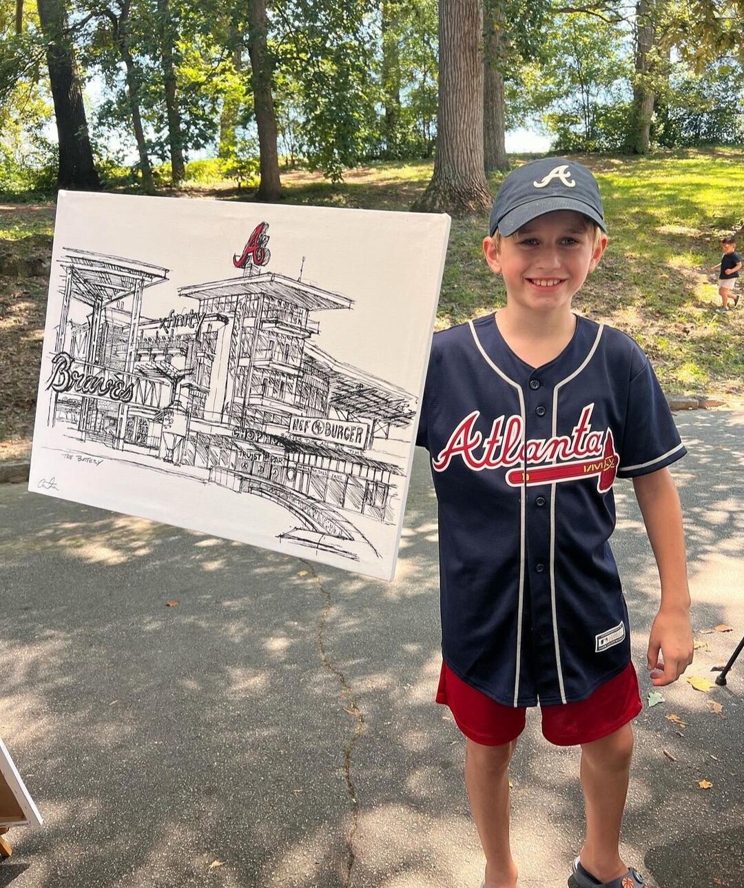 The Atlanta Braves Call the Battery Home and It's a Fan Favorite. Plein ...