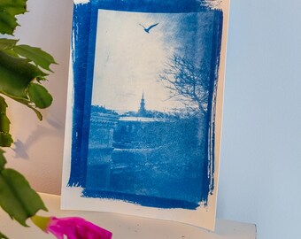 Rocky Shores Original Cyanotype Print - Limited Edition - Analog ...