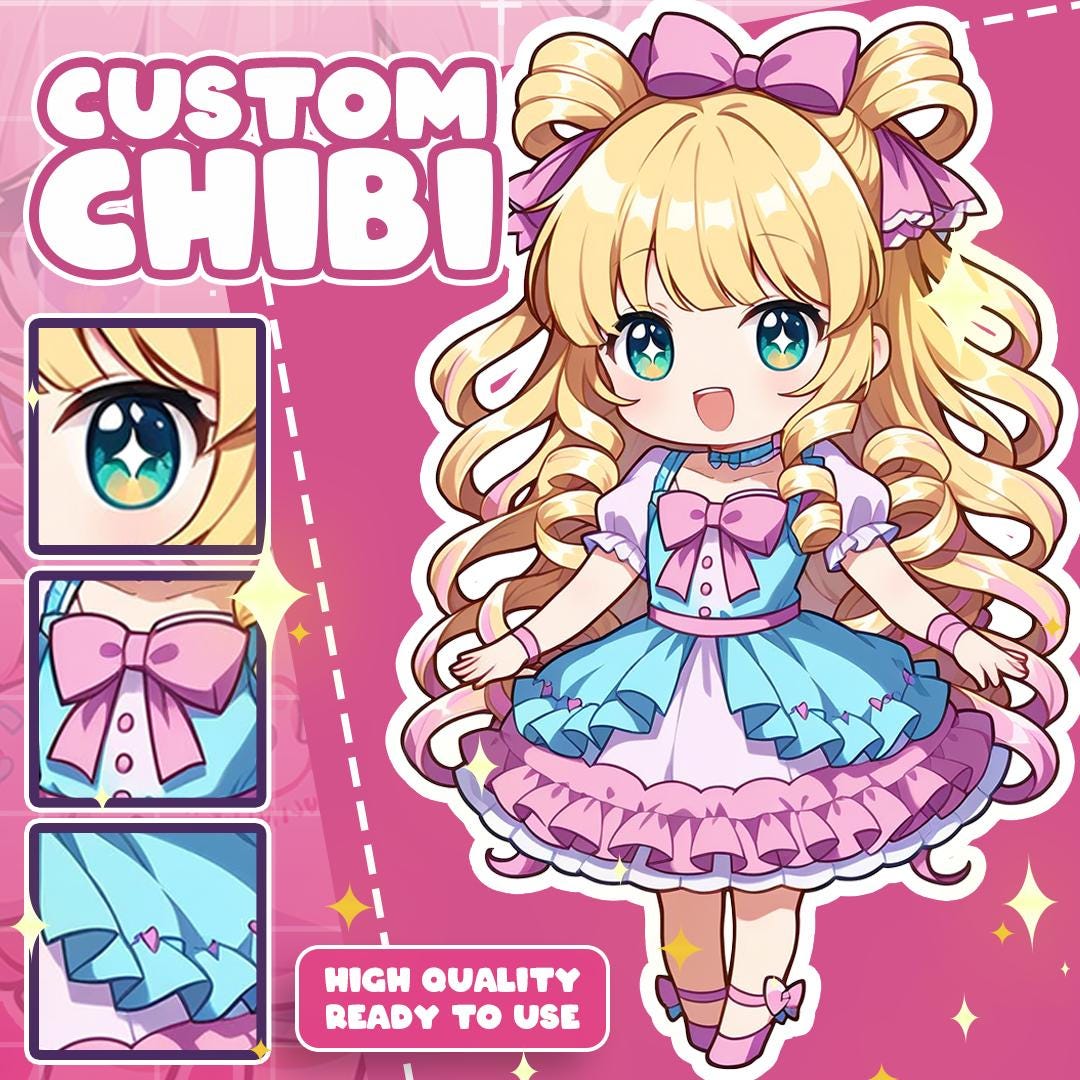 Chibi | Custom Chibi | Chibi Art | Chibi Design | Chibi Girl | Chibi ...
