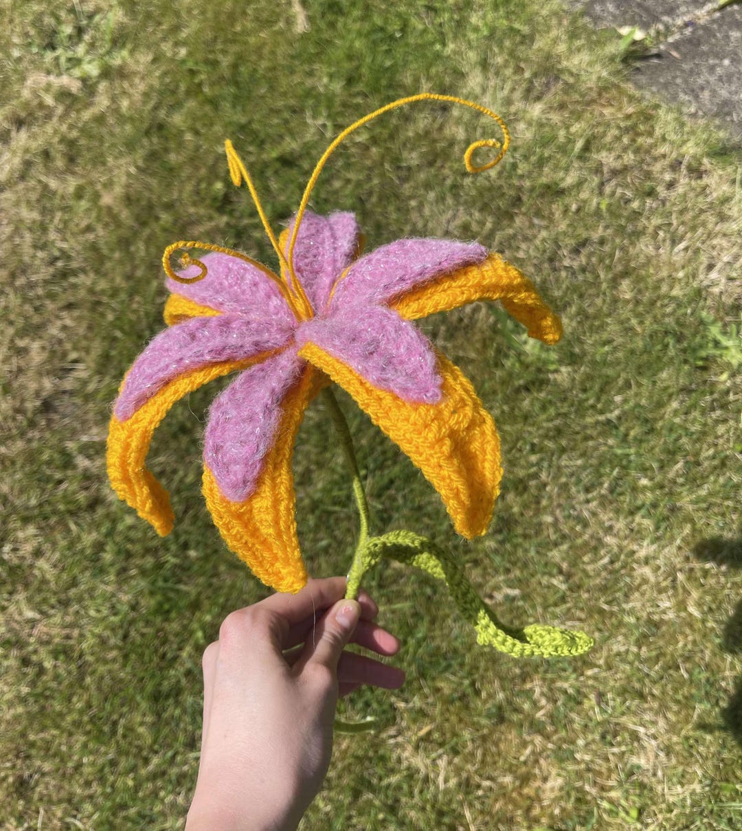 Crochet Tangled Flower - Etsy