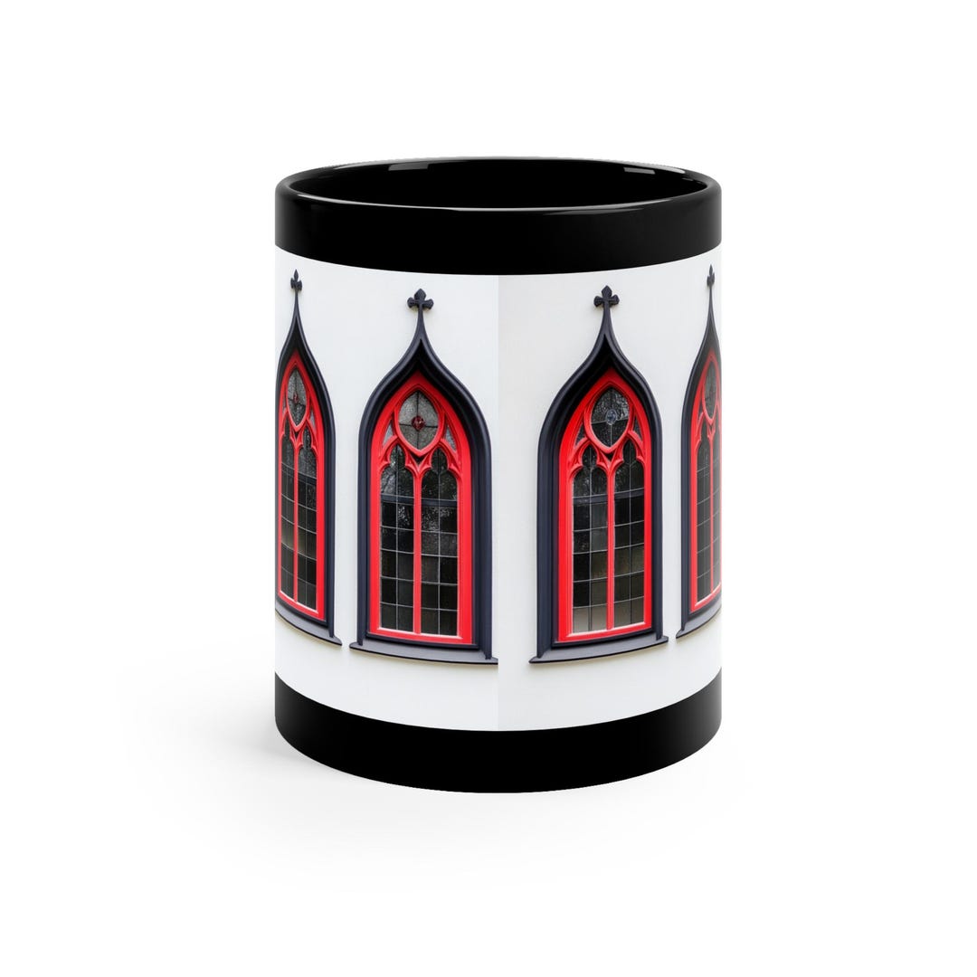 Gothic Architecture Coffee Mug, Perfect for Gothic Lovers, Unique Gift ...