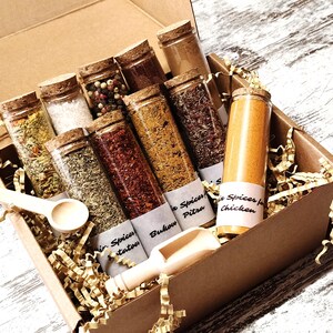 10 Pcs Spice Sampler Set, Spice Lover Gift, Seasoning Gift Set, Gift ...