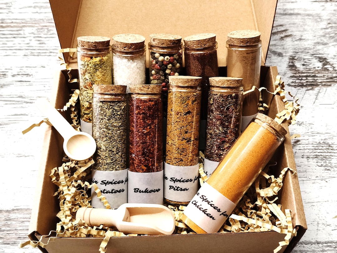 10 Pcs Spice Sampler Set, Spice Lover Gift, Seasoning Gift Set, Gift ...