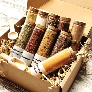 10 Pcs Spice Sampler Set, Spice Lover Gift, Seasoning Gift Set, Gift ...