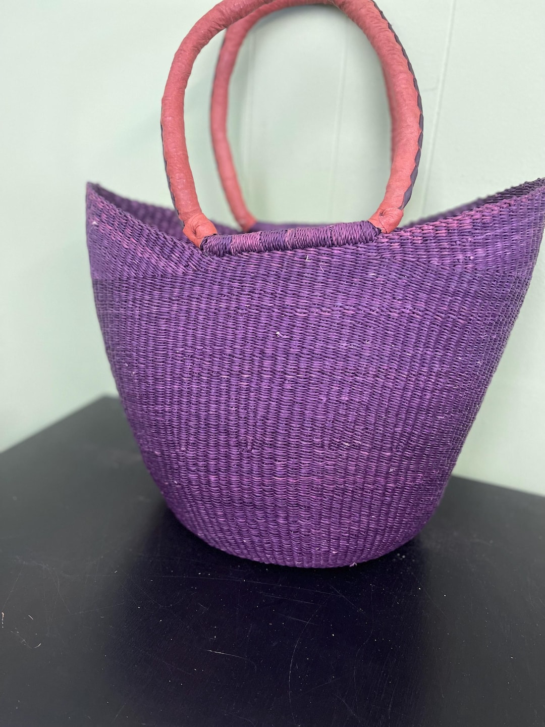 Large Woven Handmade Bags From Ghana - Etsy