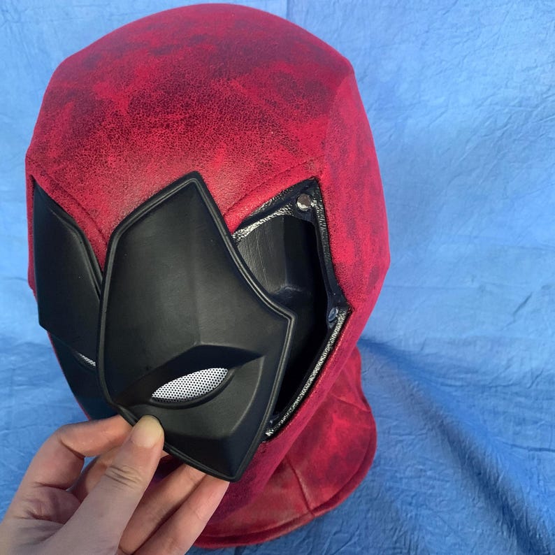 Wade Wilson Mask Deadpool 3 Cosplay Headgear Handmade - Etsy