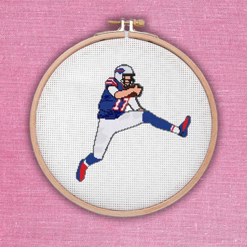 Nfl Cross Stitch Pattern - Etsy