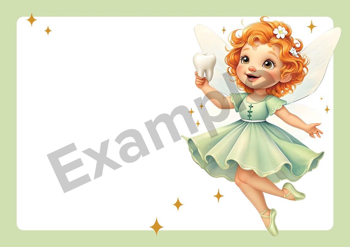 Tooth Fairy Letter Note From the Tooth Fairy First Tooth Certificate ...