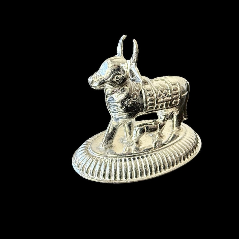 Cow Silver Statue - Etsy