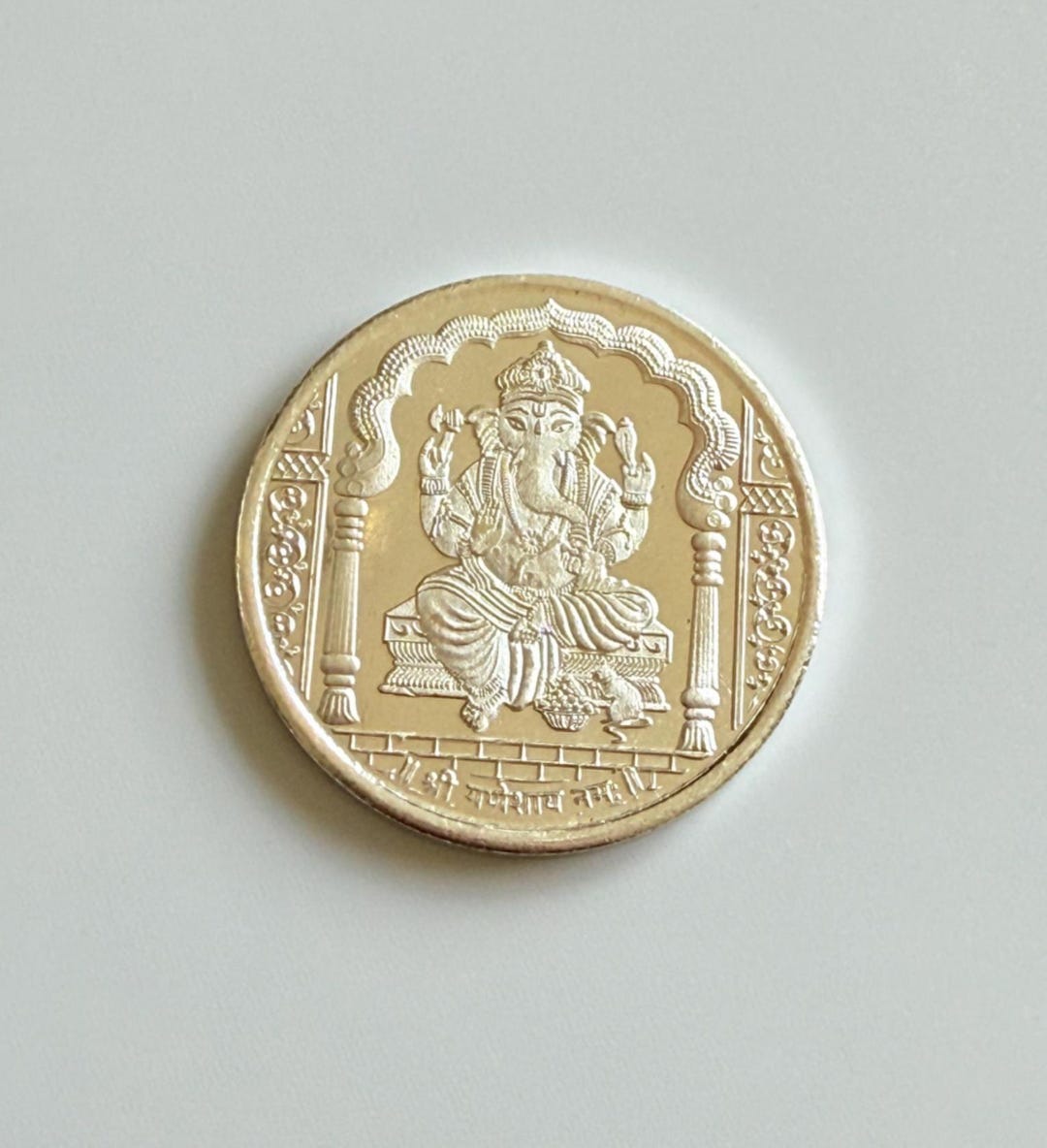 999 Pure Silver Coin | Pure Silver Ganesh Coin | Pure Silver Laxmi ...