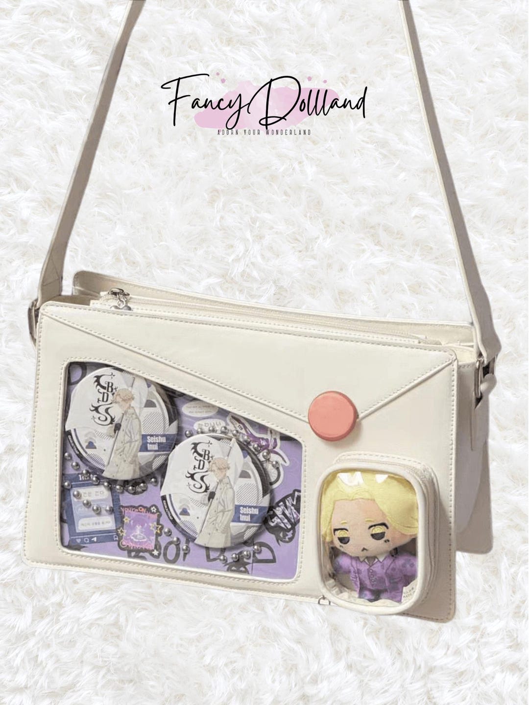 Gaming Itabag Mini Ita Bag, Pin Bag, Pin Display Bag, Ita Bag Crossbody ...