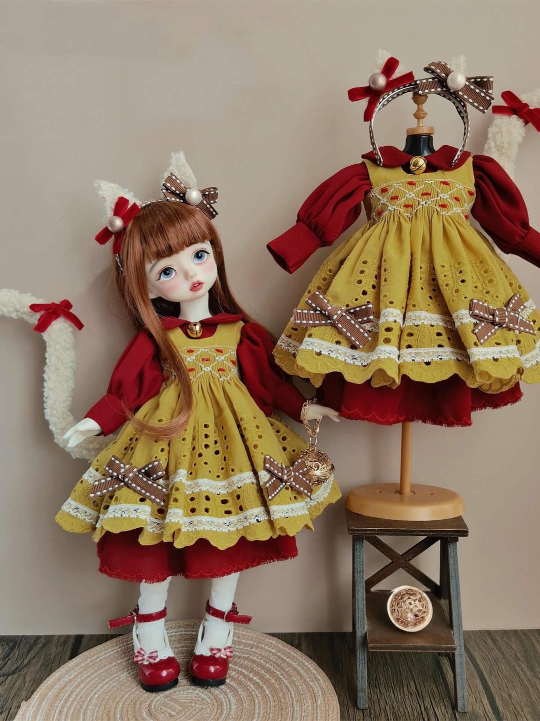 1/6 Bjd SD Doll Clothes YOSD Doll Clothes MSD Mdd 30cm Bjd Clothes ...