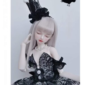 1/3 1/4 BJD Dress Doll Clothes Gothic Dress, Custom Bjd Rococo Dress, MSD MDD Minifee 60cm Bjd ...