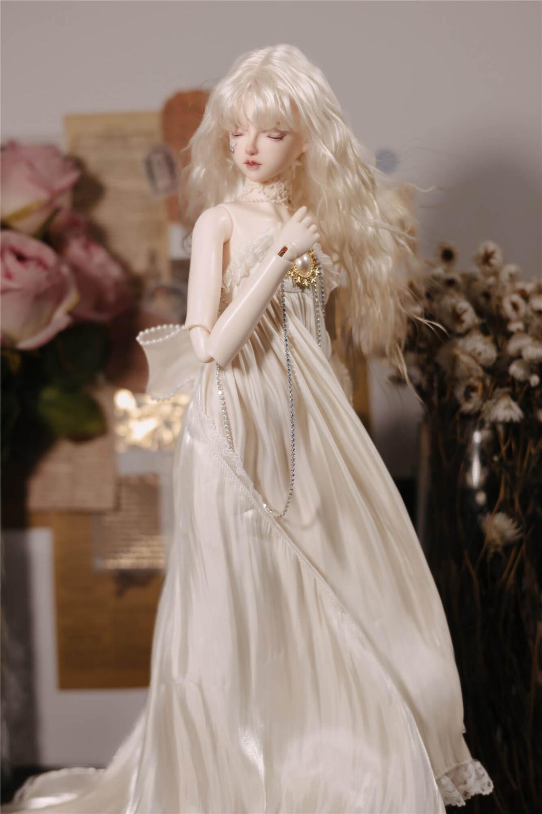 1/3 1/4 1/6 Bjd Doll Dress Bjd Clothes Outfit, Evening Dress for Bjd ...