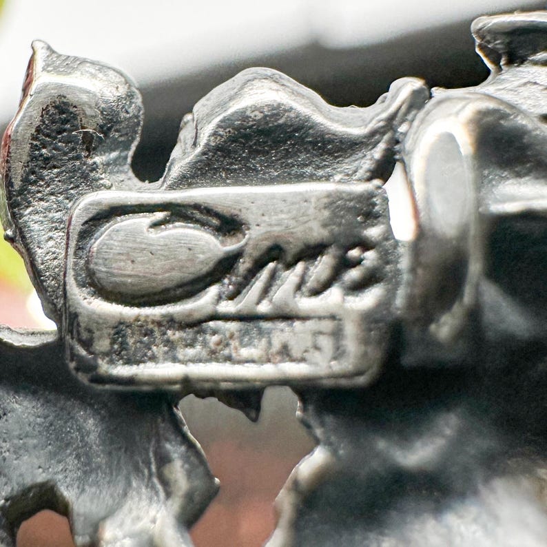 Original Guglielmo Cini Sterling Silver Fruit Brooch Pin, 925, Italian ...