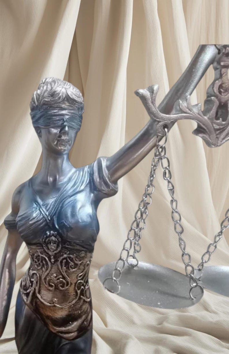Lady Justice Statue - Etsy