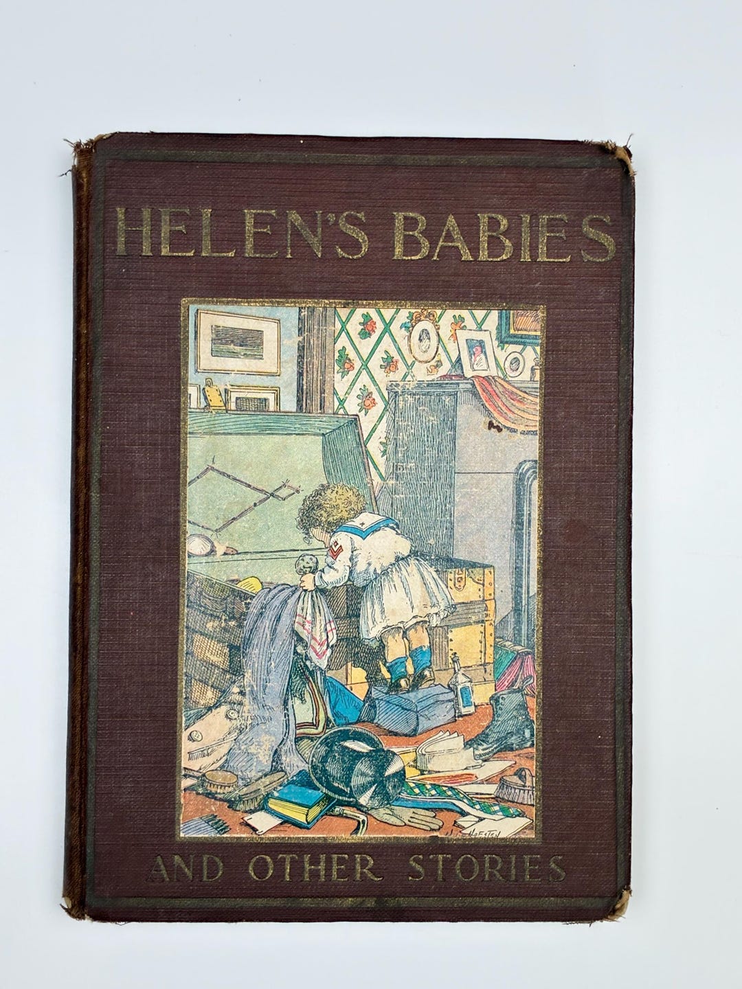Antique Children's Book: Helen's Babies, Victorian Illustrated ...