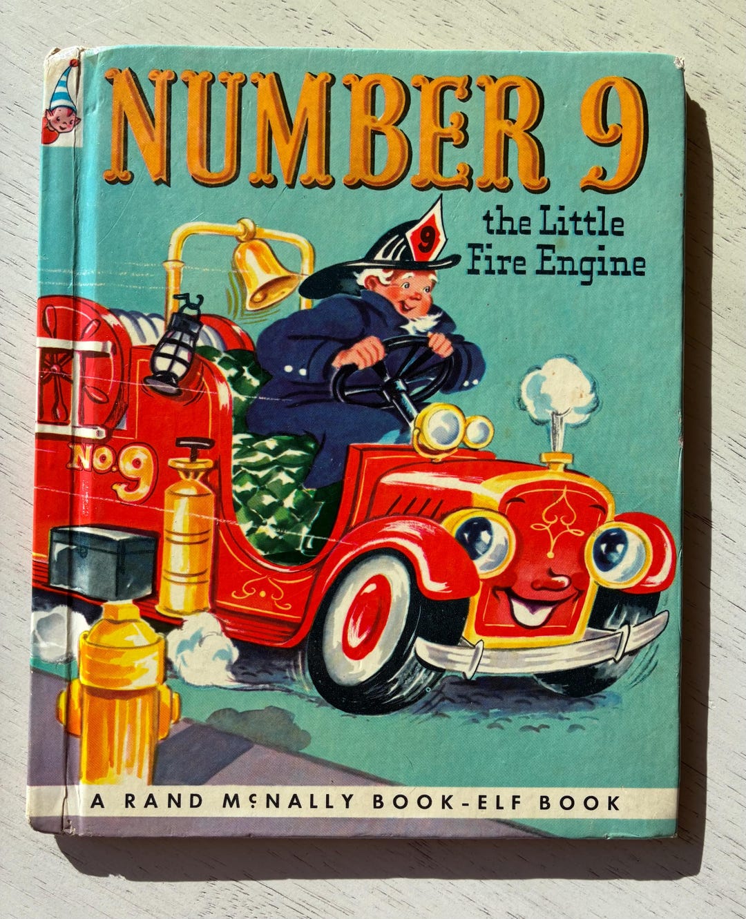 The Little Fire Engine Number 9 Vintage Children's Book (1950 First ...