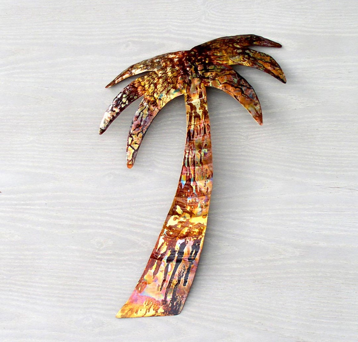 COPPER PALM TREE - Etsy
