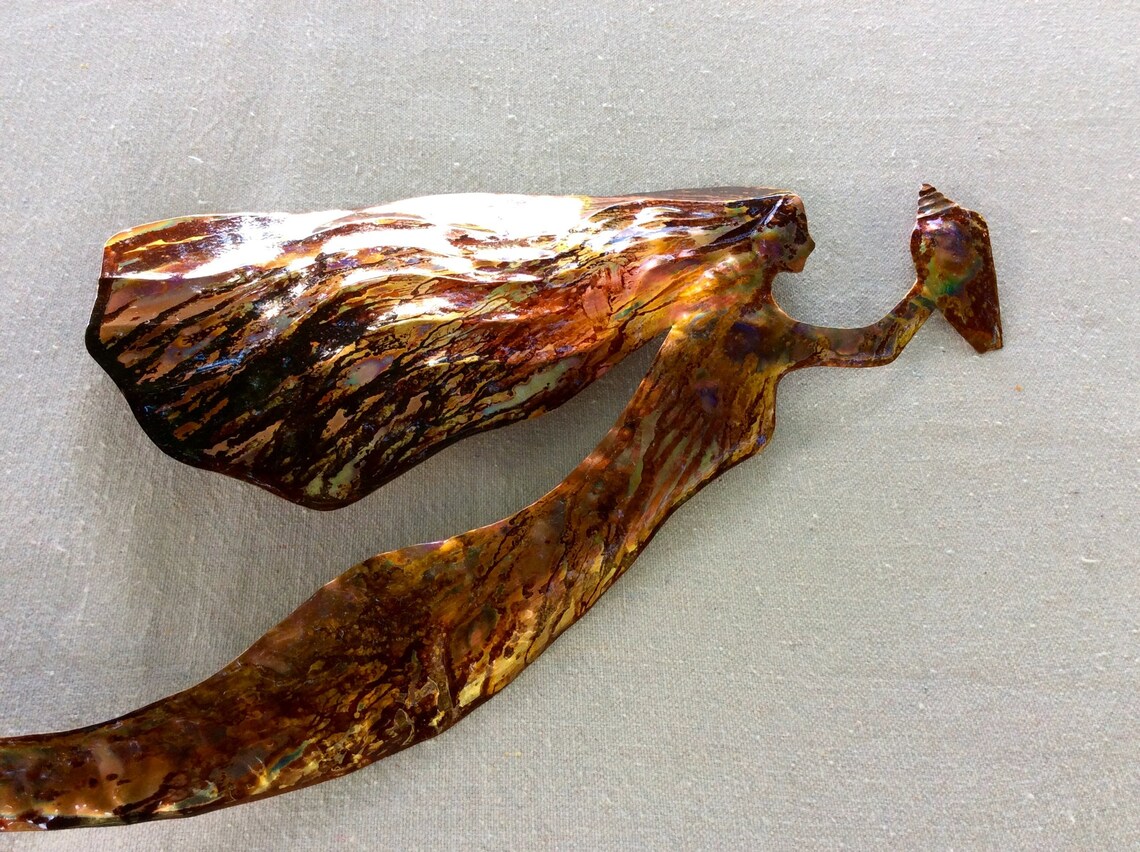 COPPER MERMAID - Etsy